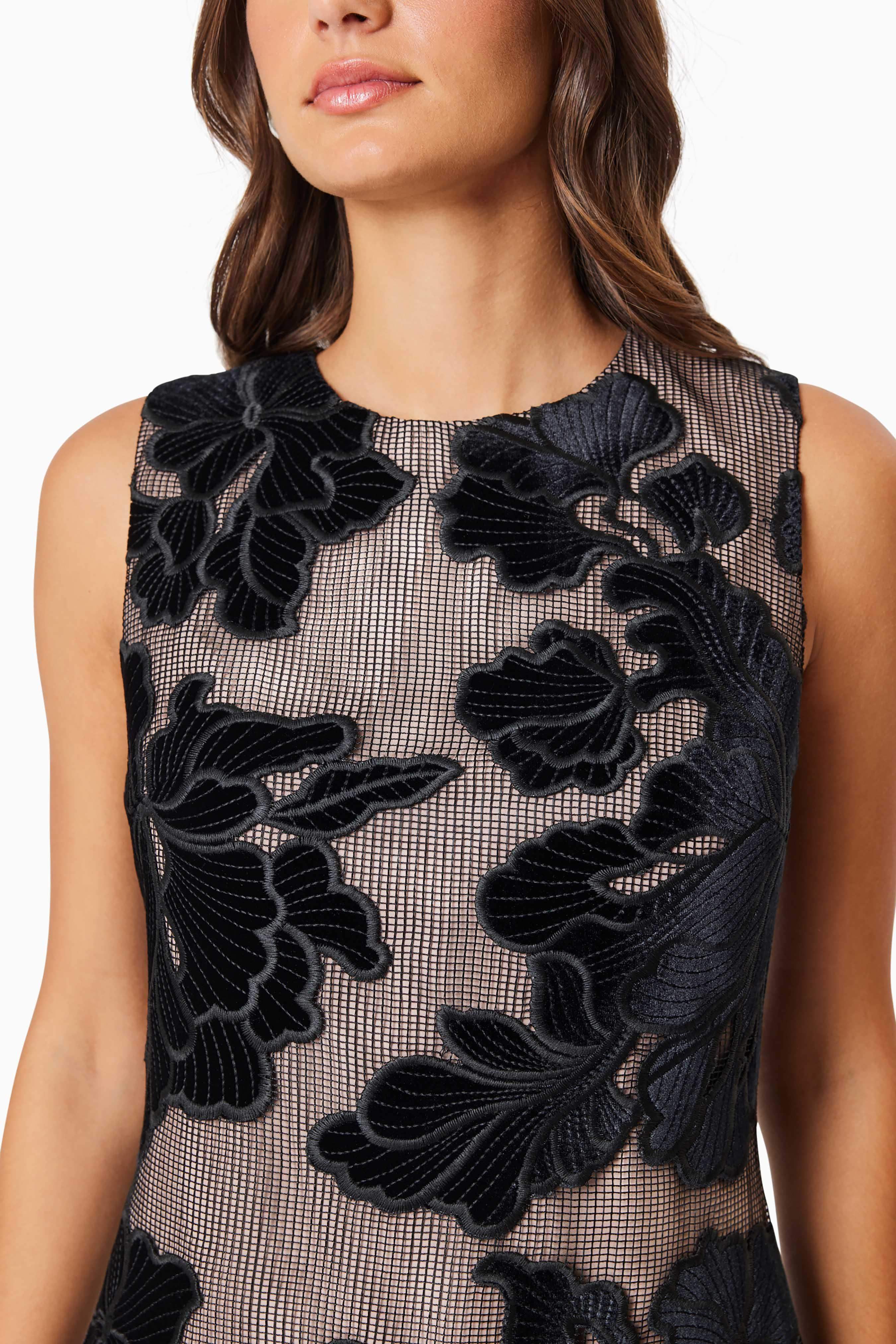 Zara Day To Night Mini Dress In Black – Elliatt